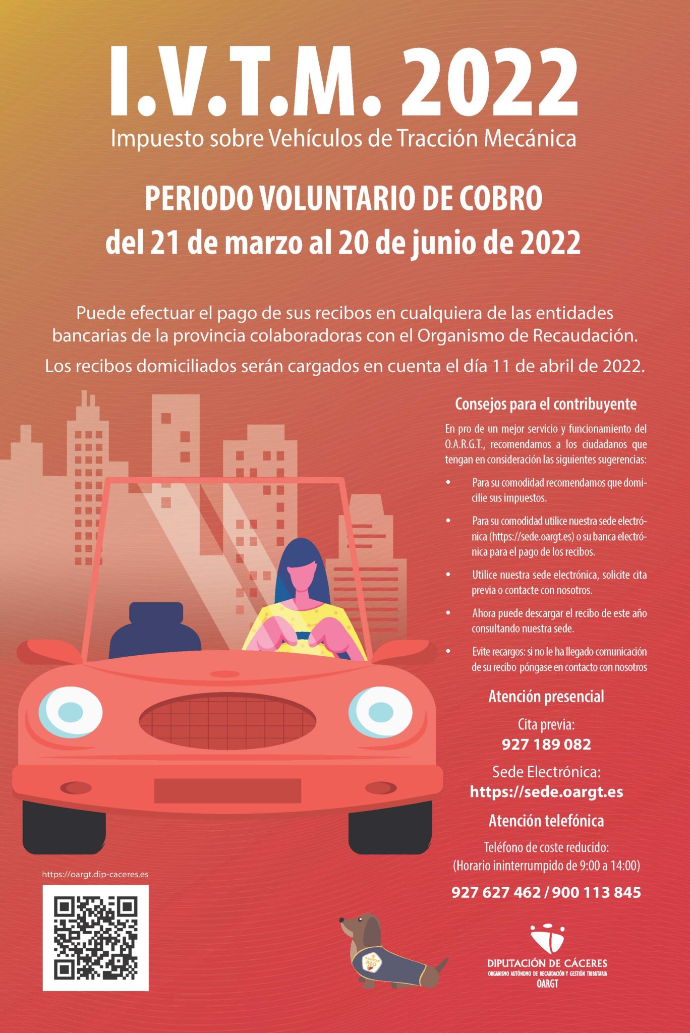 Organismo autónomo de Recaudación y Gestión Tributaria – OARGT